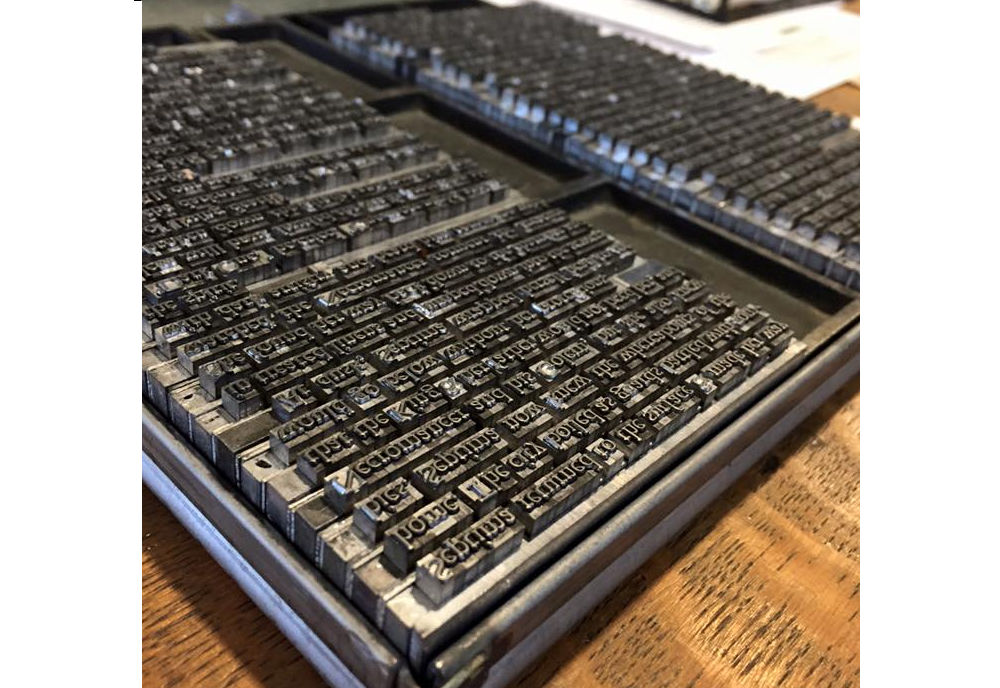 Letterpress 101 – The Power of Print – CBBAG Ottawa Valley Chapter